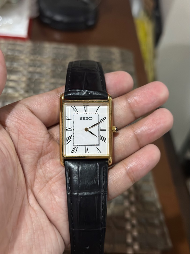 [RUSH] Seiko SWR052 “Tank”, Luxury, Watches on Carousell