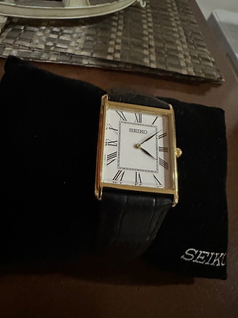 [RUSH] Seiko SWR052 “Tank”, Luxury, Watches on Carousell