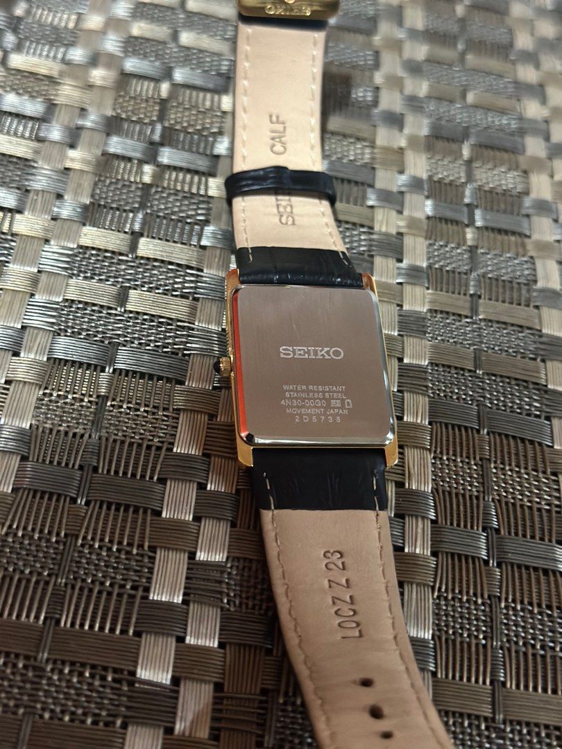 [RUSH] Seiko SWR052 “Tank”, Luxury, Watches on Carousell