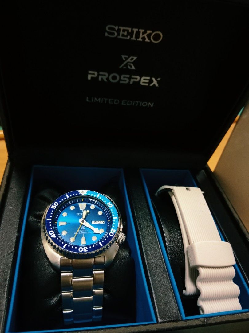 Seiko Turtle blue lagoon limited edition, Men's Fashion, Watches ...