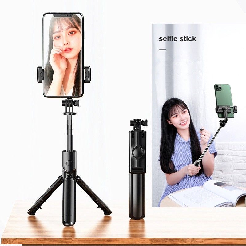 Selfie Stick Bluetooth Remote Control 4 in 1 Monopod Tripod Stand Mount ...