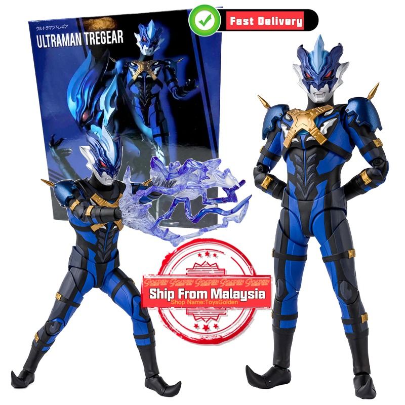 Shf Ultraman Tregear Action Figures 15cm Pvc Model Collection Toy ...