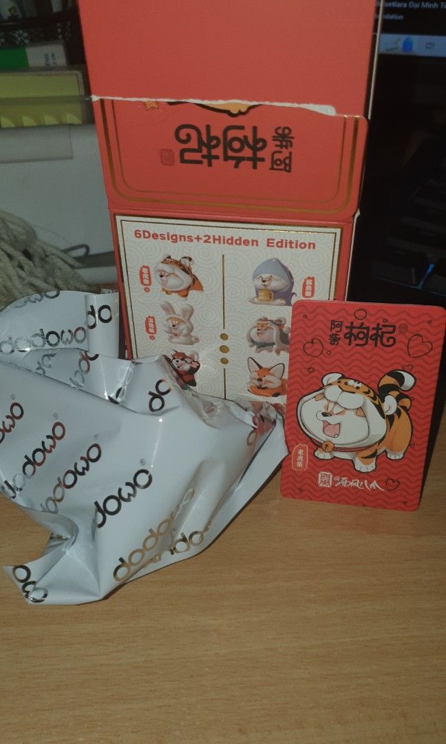 Shiba Inu Dodowo Small Guardians Series Blind Box Popmart, Hobbies ...