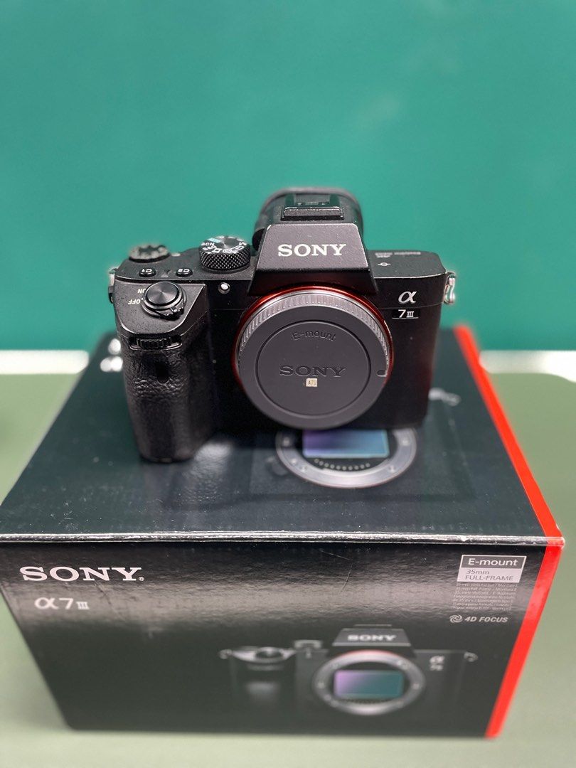 SONY A7iii / A73 (FULL BOX), Photography, Cameras on Carousell