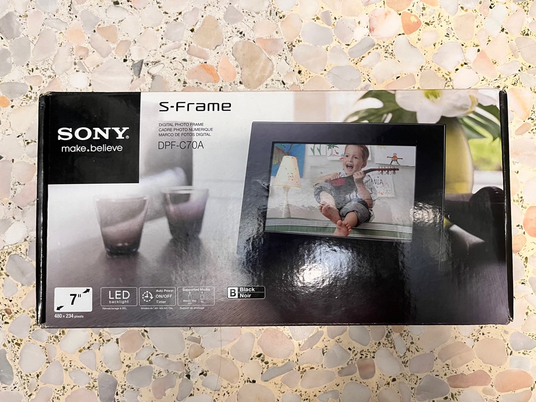 Sony S Frame Digital Photo Frame, Furniture & Home Living, Home Decor ...