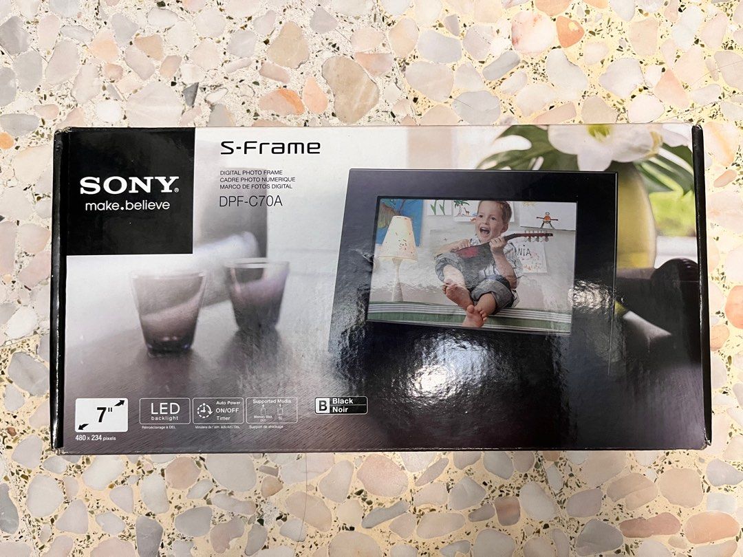 Sony S Frame Digital Photo Frame, Furniture & Home Living, Home Decor ...