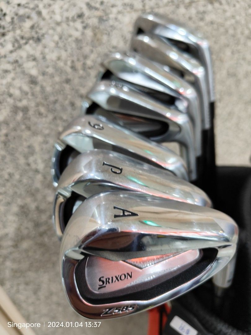 Srixon Z585 forged irons, Sports Equipment, Sports & Games, Golf on ...
