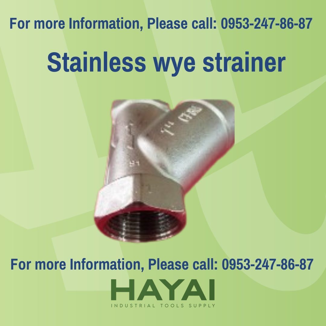 Stainless wye strainer, Commercial & Industrial, Construction Tools ...