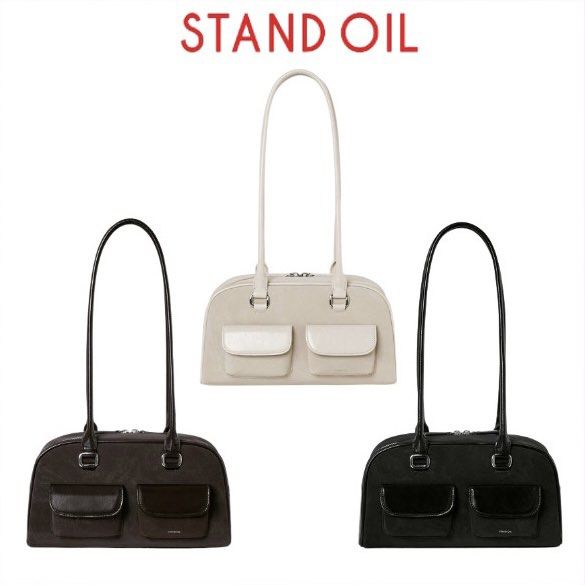 Standoil Stand Oil Chubby Bag Black Maroon Olive Sky Blue White ...