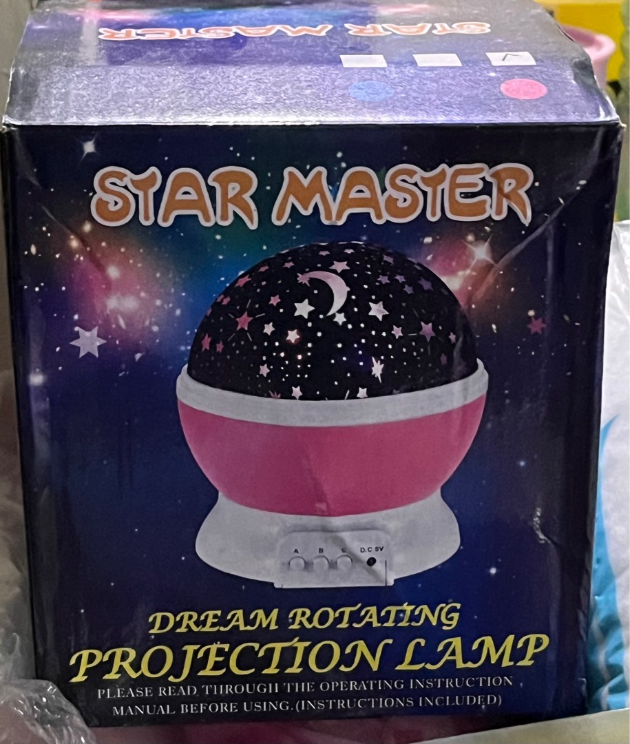 Star Master Dream Rotating Projection Lamp, TV & Home Appliances, Other ...