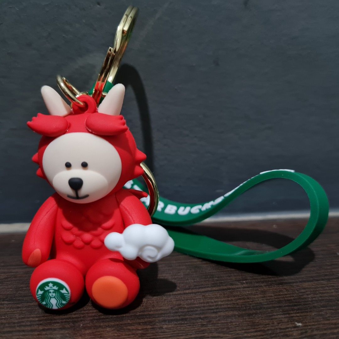 Starbucks Malaysia Dragon Bearista Keychain, Hobbies & Toys, Memorabilia & Collectibles, Fan ...