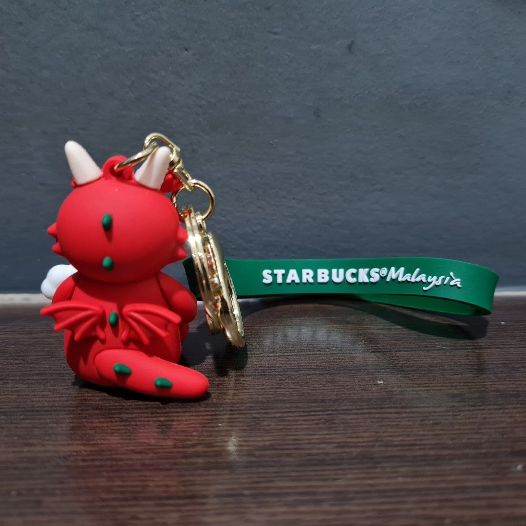 Starbucks Malaysia Dragon Bearista Keychain, Hobbies & Toys, Memorabilia & Collectibles, Fan ...