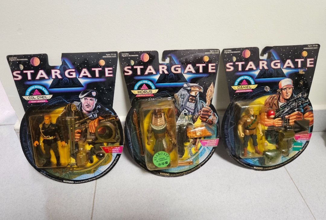 STARGATE Vintage Movie Action Figures (1994) - 30th Anniversary ...