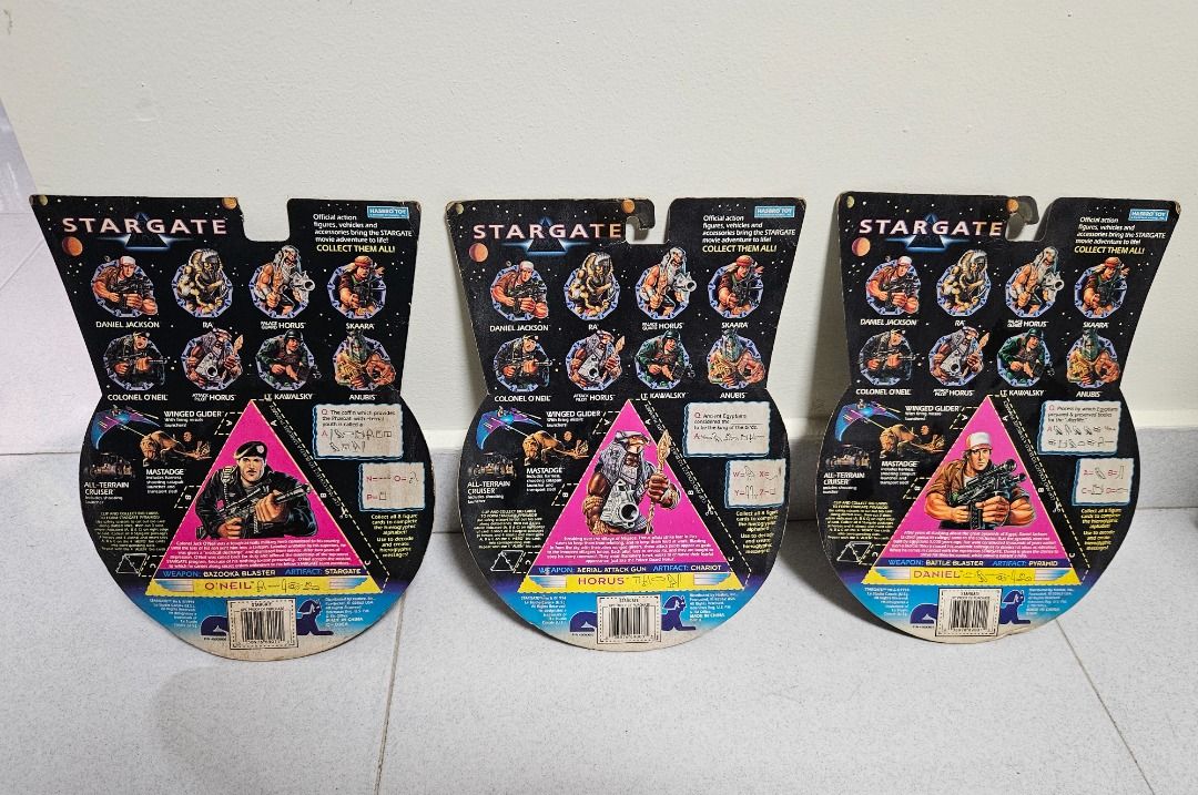 STARGATE Vintage Movie Action Figures (1994) - 30th Anniversary ...