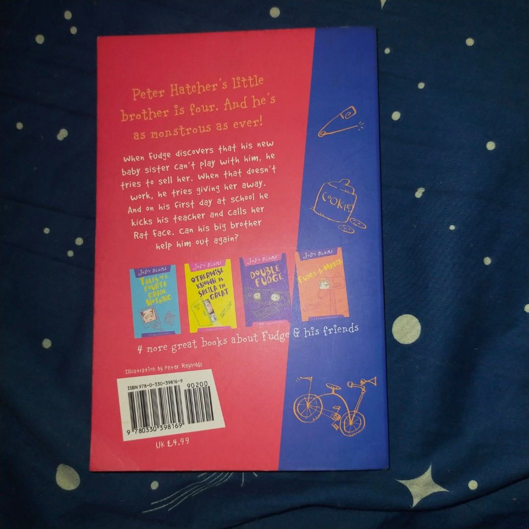 Superfudge: A Fudge Adventure by Judy Blume, Hobbies & Toys, Books ...