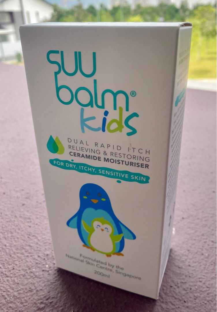 Suu Balm Kids Dual Rapid Itch Relieving & Restoring Ceramide ...