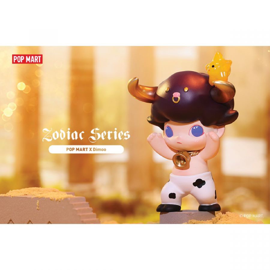 Taurus Dimoo Zodiac Popmart, Hobbies & Toys, Toys & Games on Carousell