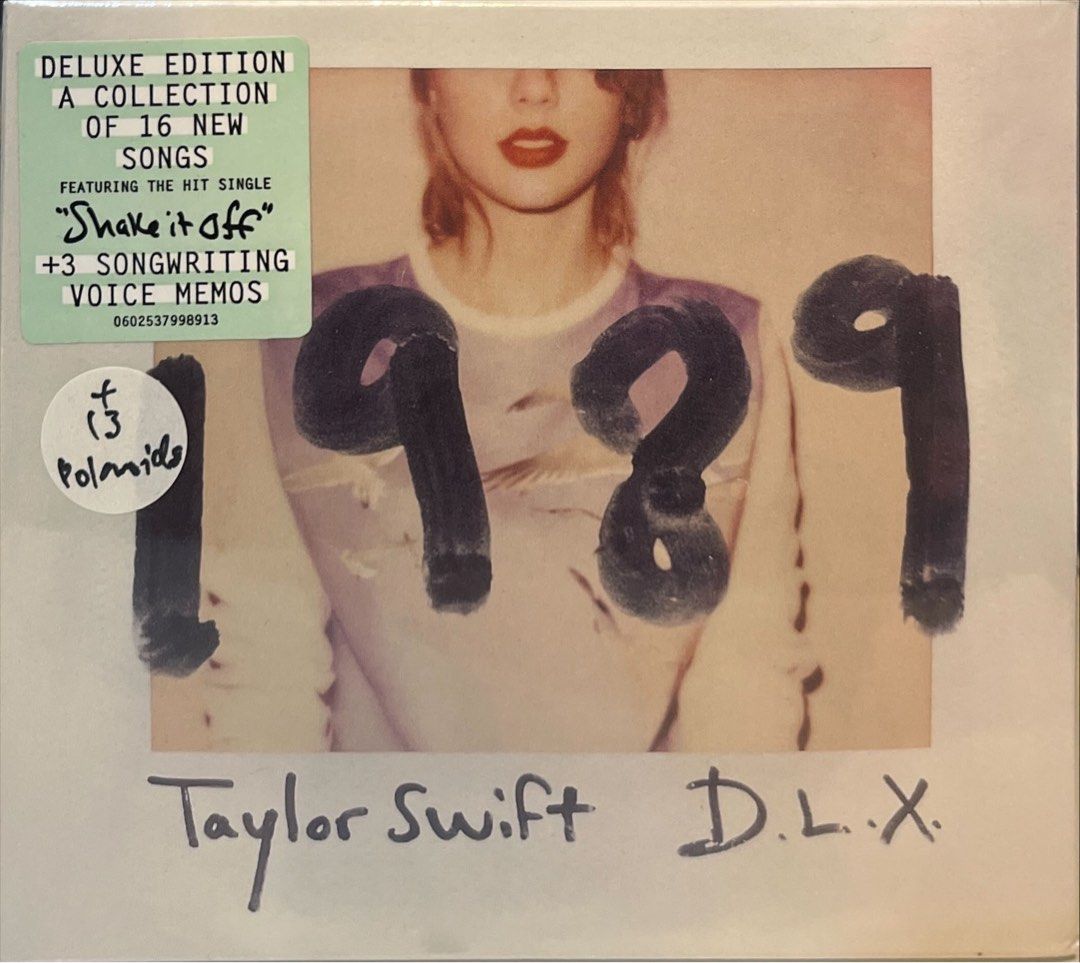Taylor Swift : 1989 D.L.X. Deluxe Extra 3 Bonus Tracks with 13 ...