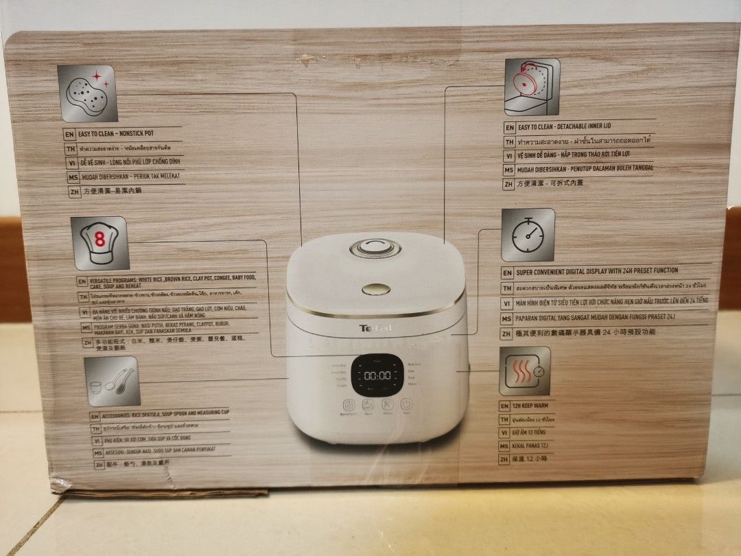 Tefal Rice Mate Mini 0.7L Rice Cooker, TV & Home Appliances, Kitchen ...