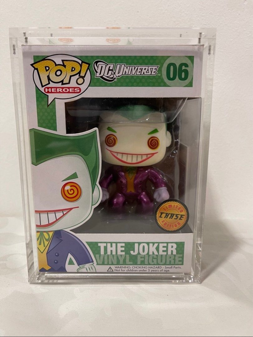 The Joker Funko Pop Metallic chase, Hobbies & Toys, Toys & Games on ...