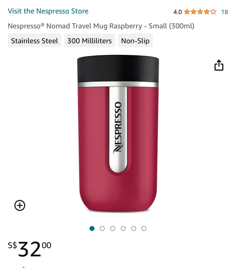 Thermal Flask - Nespresso, Furniture & Home Living, Kitchenware ...