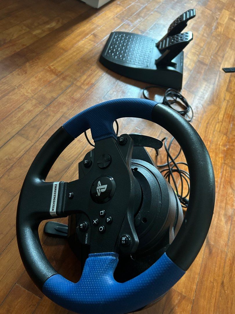 Thrustmaster T150 force feedback wheel and pedals, Video Gaming, Gaming Accessories, Controllers ...