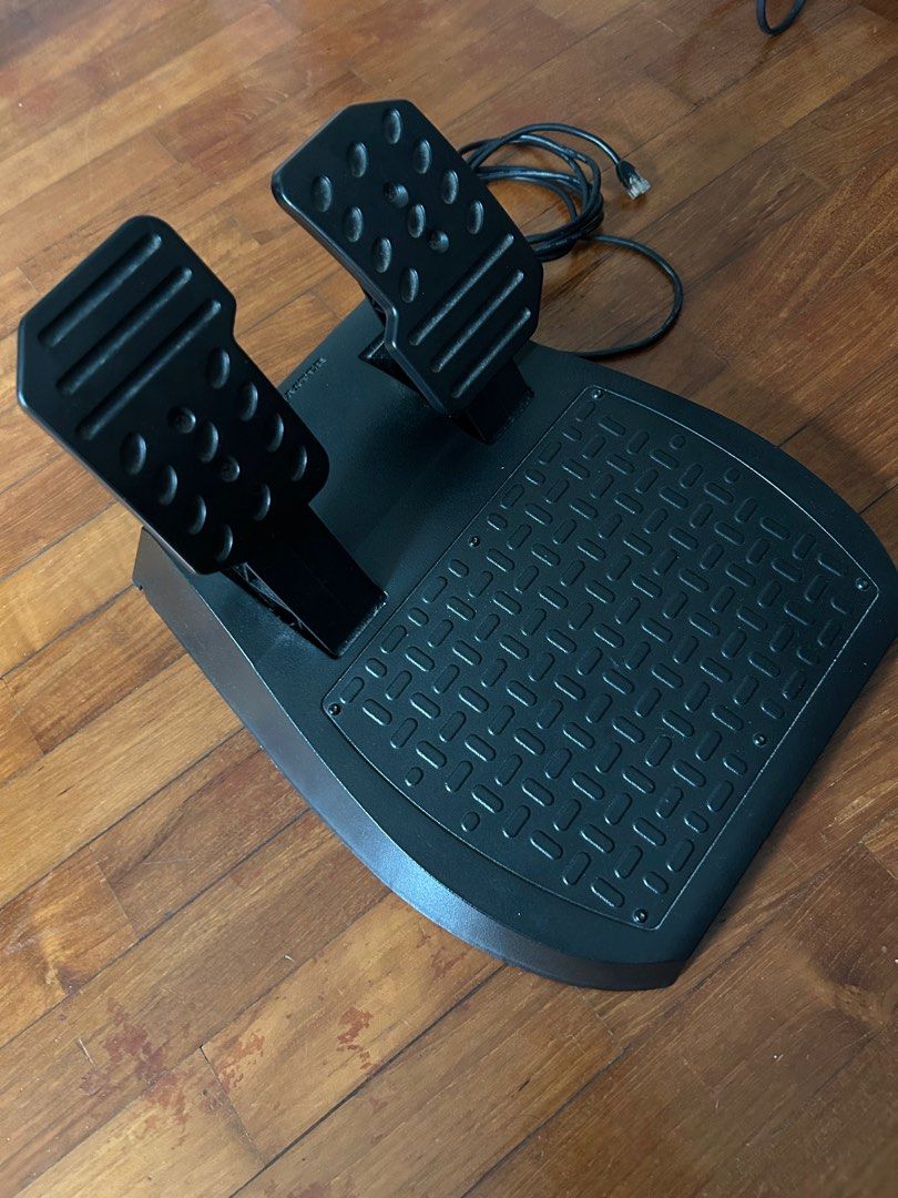 Thrustmaster T150 force feedback wheel and pedals, Video Gaming, Gaming ...