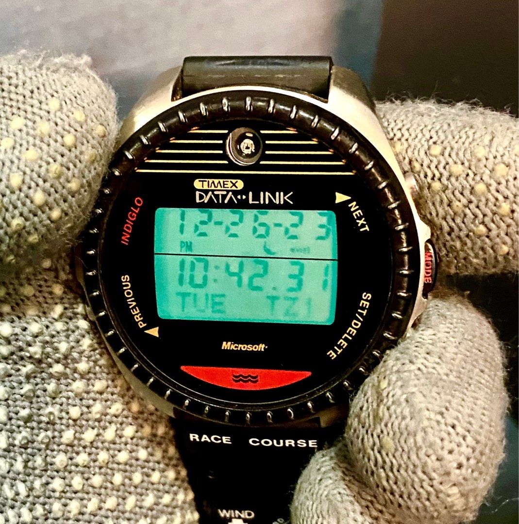 Timex Data Link, Men's Fashion, Watches & Accessories, Watches on Carousell
