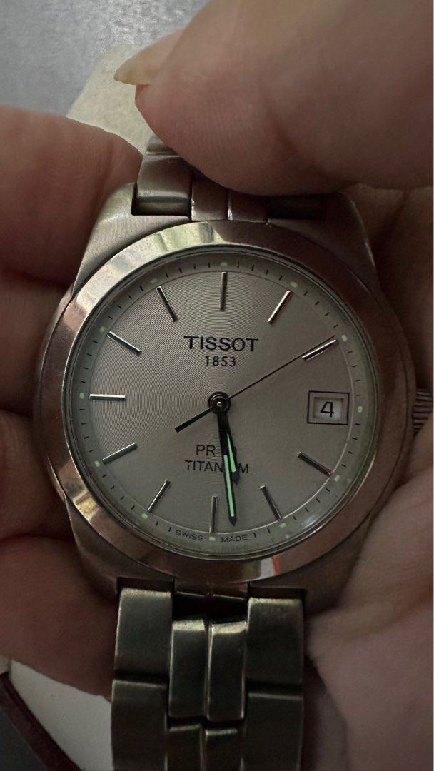 TISSOT PR 50 TITANIUM, Luxury, Watches on Carousell