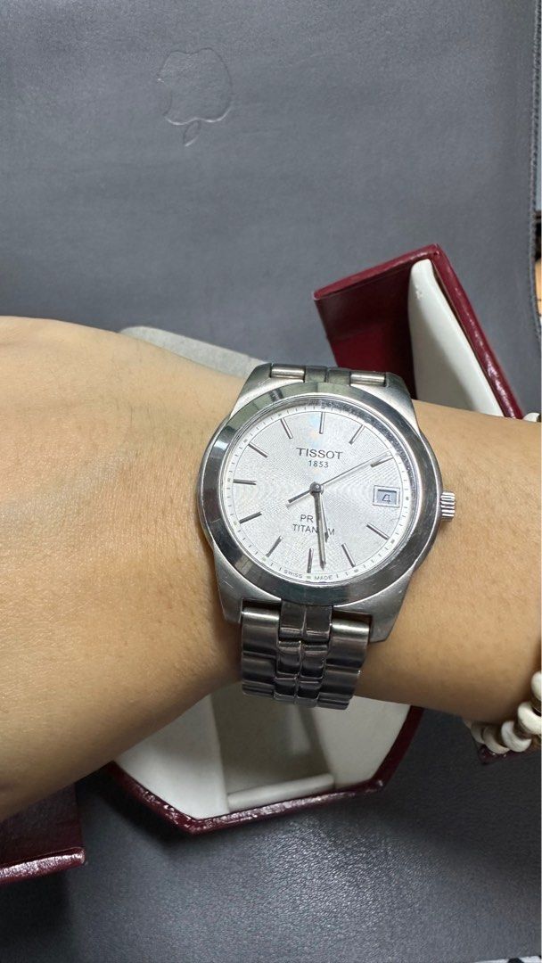 TISSOT PR 50 TITANIUM, Luxury, Watches on Carousell