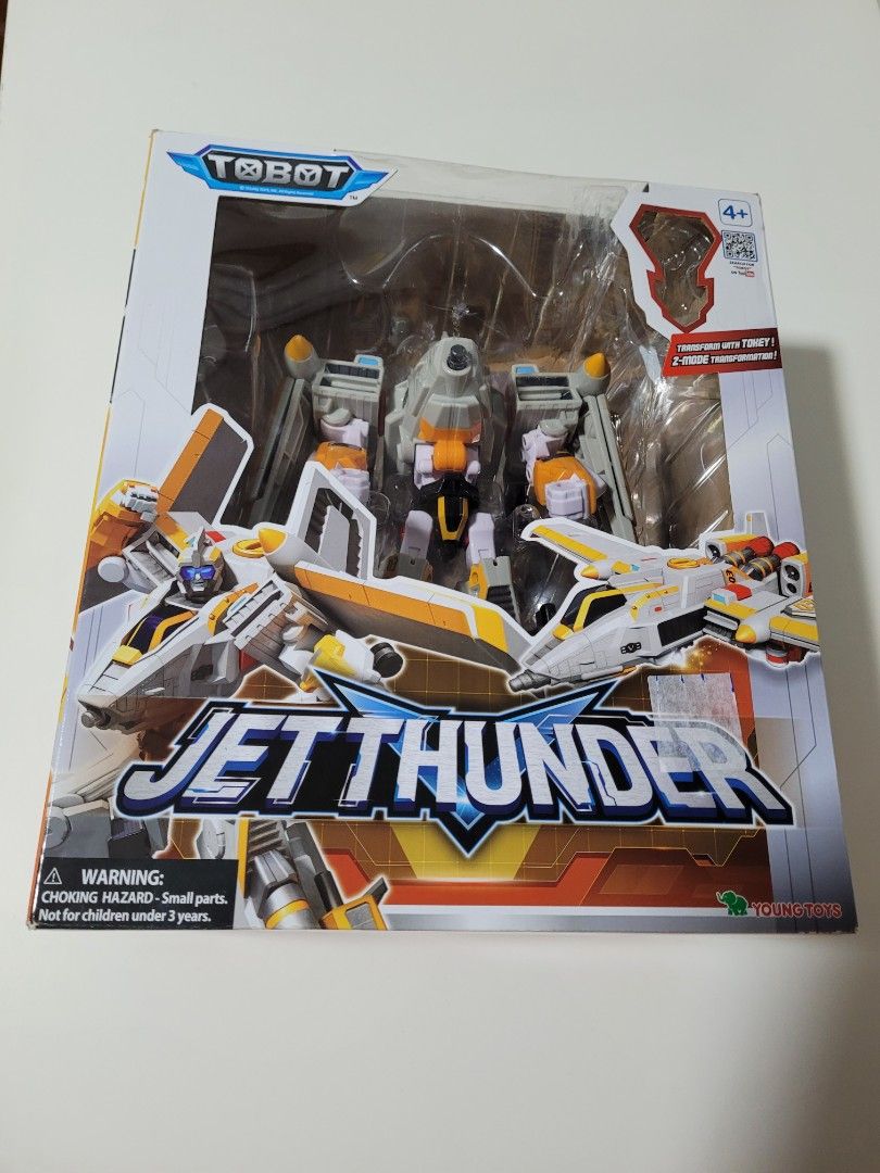 Tobot-Jetthunder, Hobbies & Toys, Toys & Games on Carousell