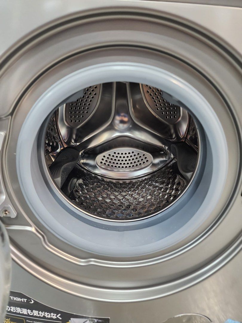 TOSHIBA 9.5KG FRONT LOAD WASHING MACHINE TW-BH105M4S, TV & Home Appliances, Washing Machines and ...