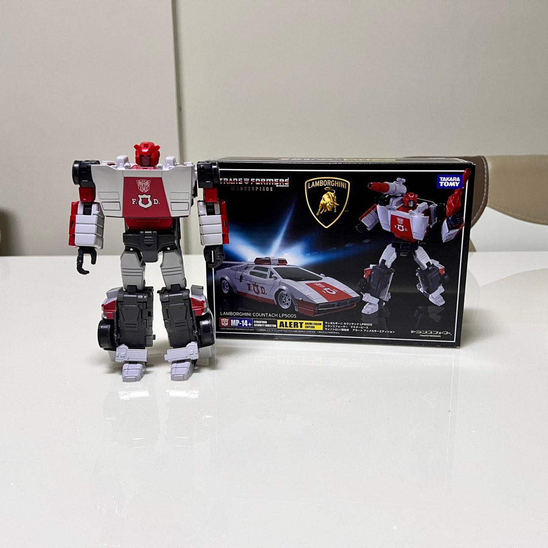 Transformers Masterpiece MP-14+ Alert aka Red Alert (Authentic ...