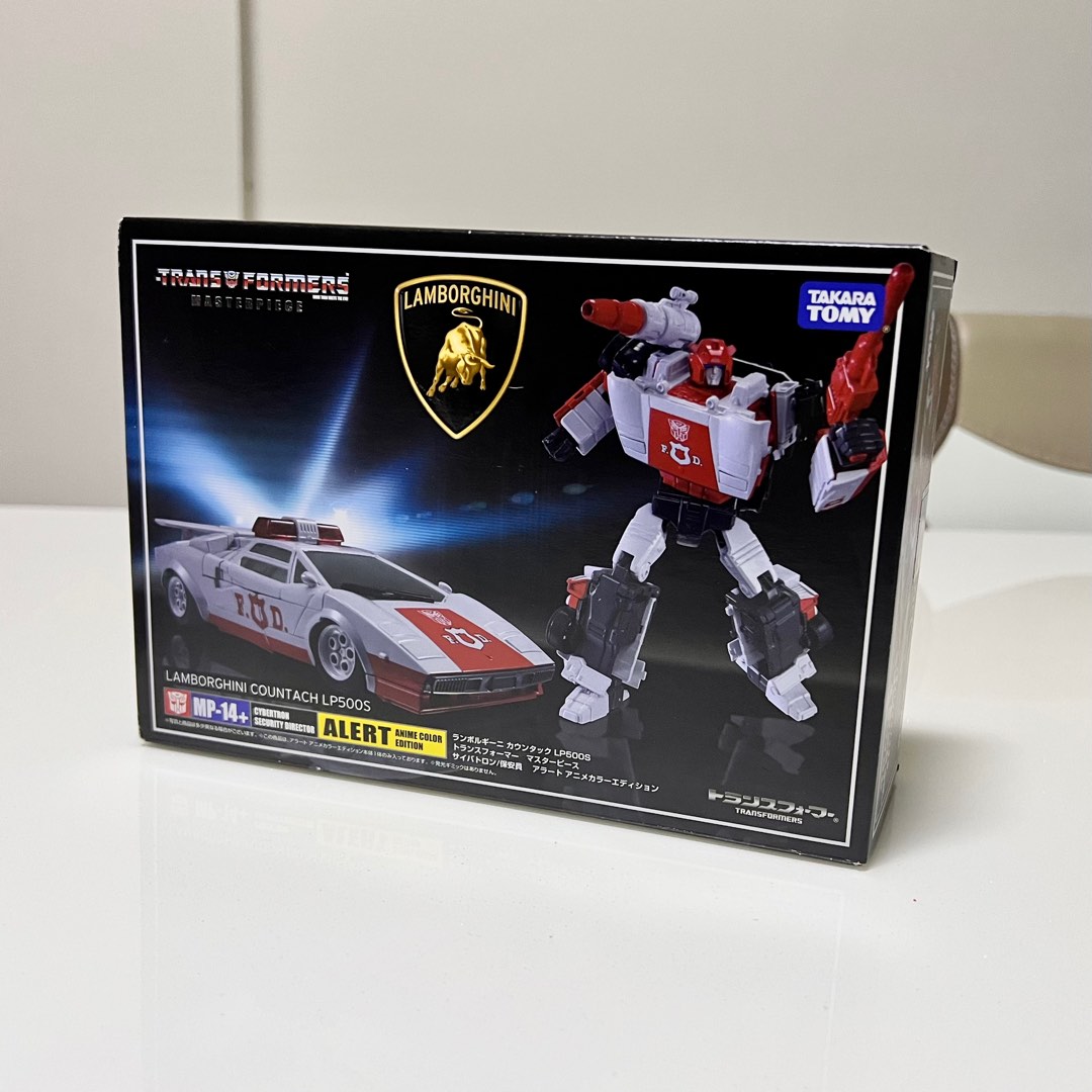 Transformers Masterpiece MP-14+ Alert aka Red Alert, Hobbies & Toys ...