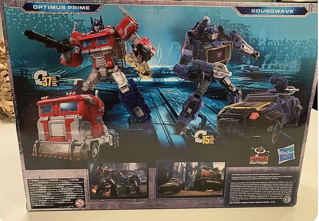 Transformers Reactivate Optimus Prime and Soundwave, Hobbies & Toys ...