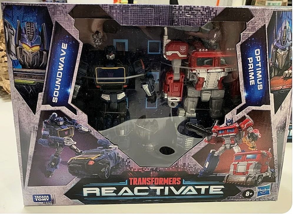 Transformers Reactivate Optimus Prime and Soundwave, Hobbies & Toys ...