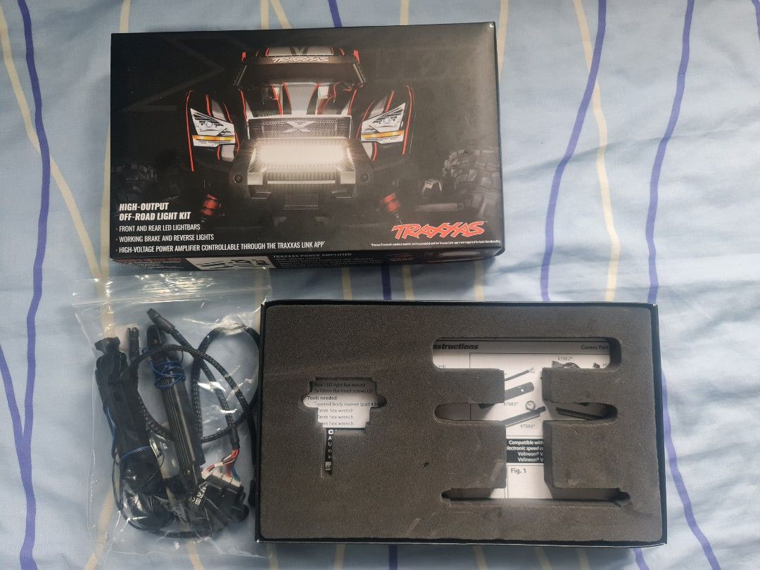 Traxxas X-Maxx/XRT LED Light Kit w/High Voltage Controller, Hobbies ...