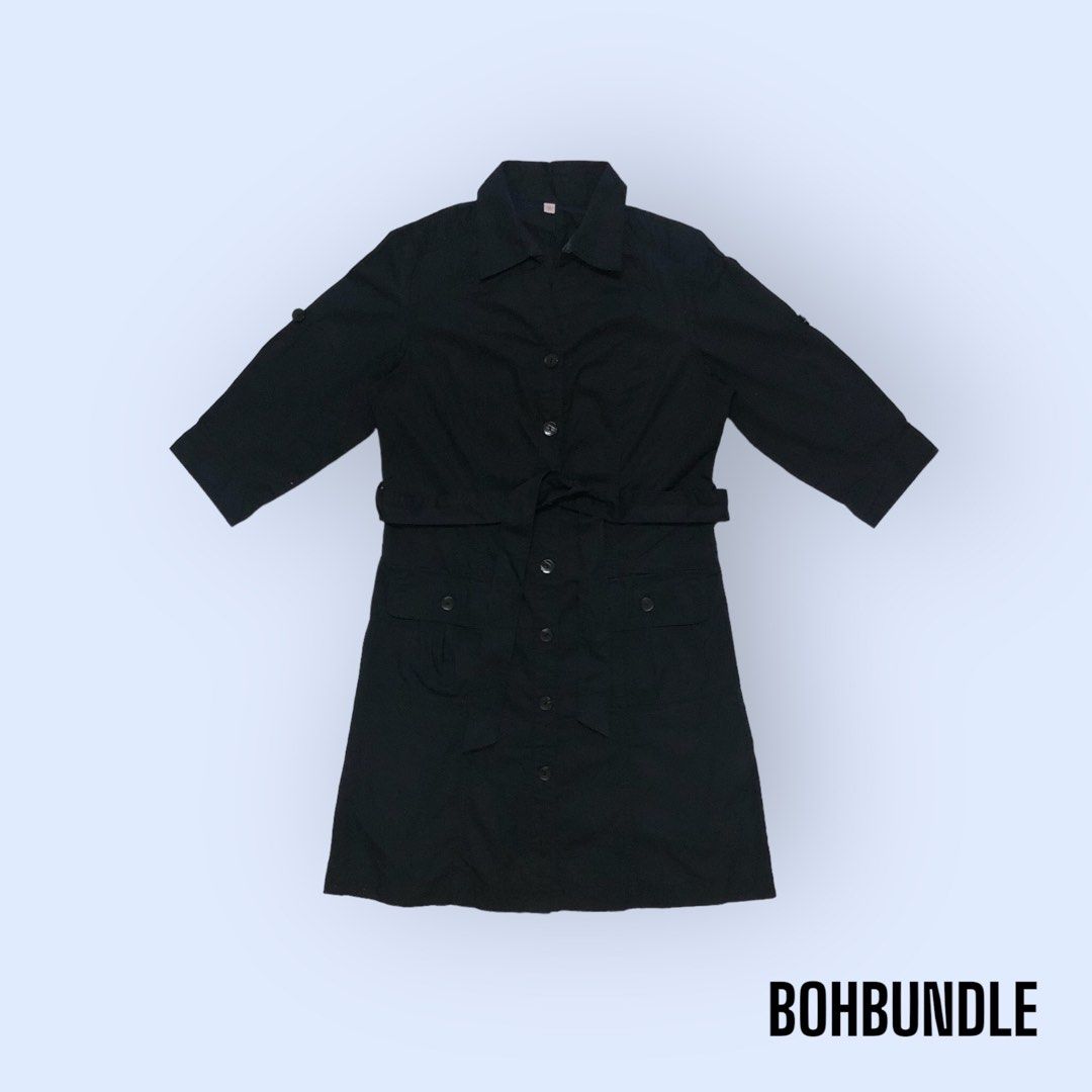 Uniqlo Long Jacket, Women's Fashion, Coats, Jackets and Outerwear on ...