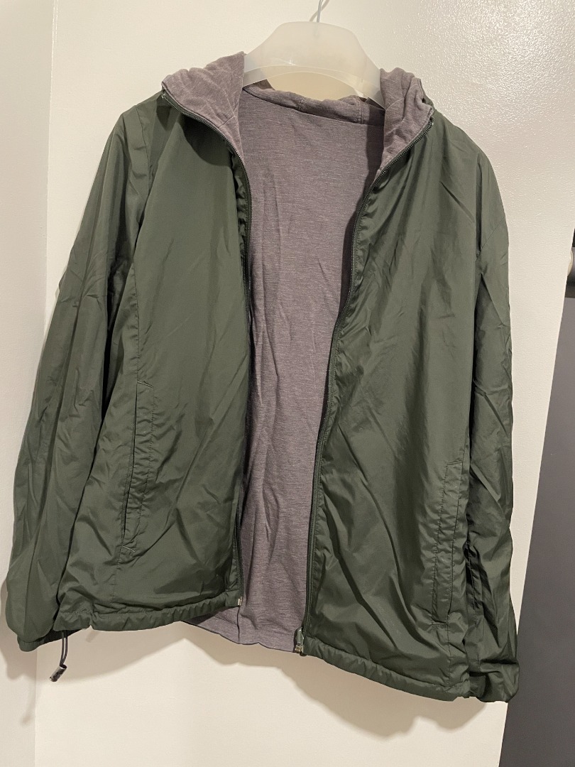 Uniqlo Reversible Parka (Preloved), Men's Fashion, Coats, Jackets and ...