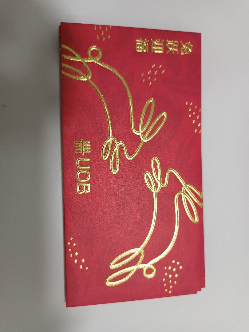Uob Red Packet (6 pieces), Hobbies & Toys, Stationery & Craft, Art ...