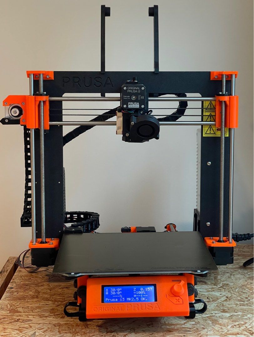 Upgraded Prusa Mk2.5 3D Printer, Computers & Tech, Printers, Scanners & Copiers on Carousell