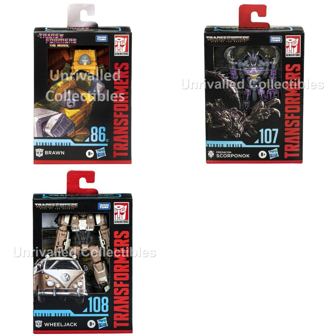 [Urgent Pre Order] Hasbro Takara Tomy TF Studio Series Deluxe Class ...