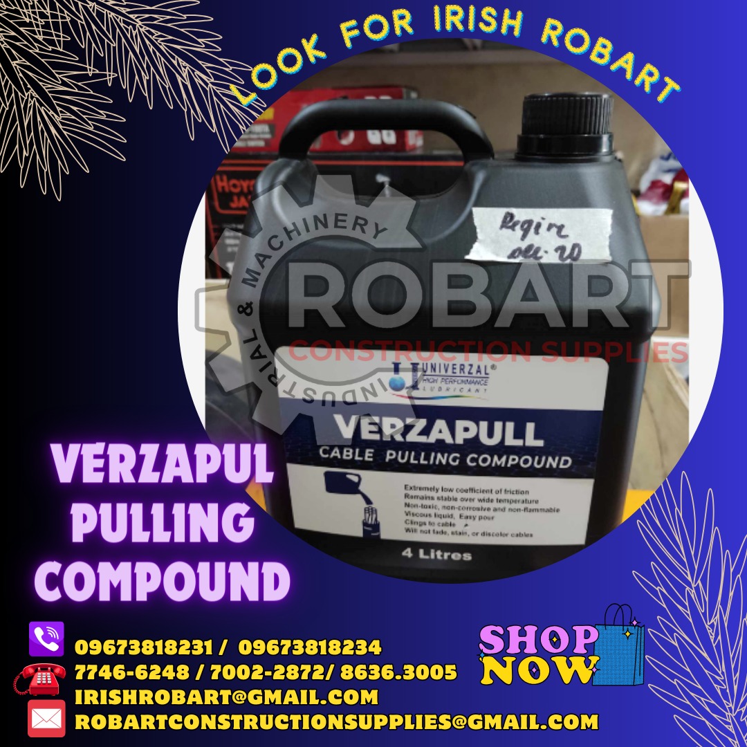 verzapul pulling compound, Commercial & Industrial, Construction Tools ...
