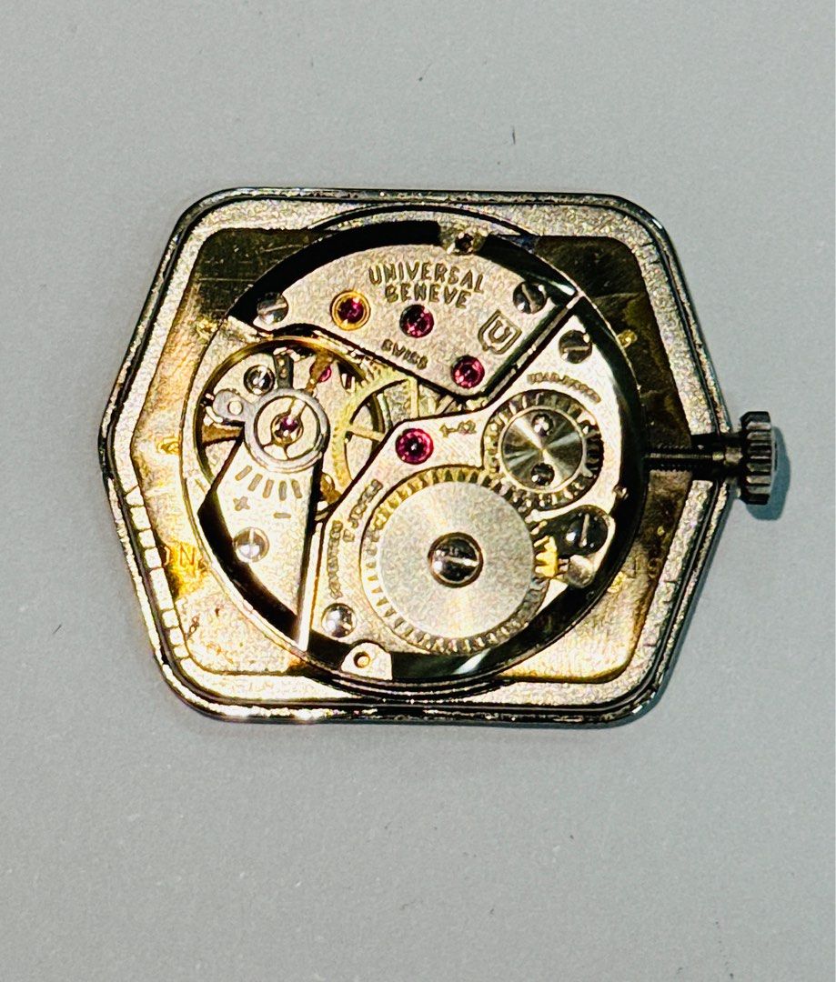Vintage Hexagon Shape Universal Geneve Winding Watch (W0810), Hobbies ...