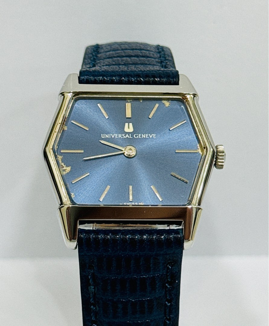 Vintage Hexagon Shape Universal Geneve Winding Watch (W0810), Hobbies ...