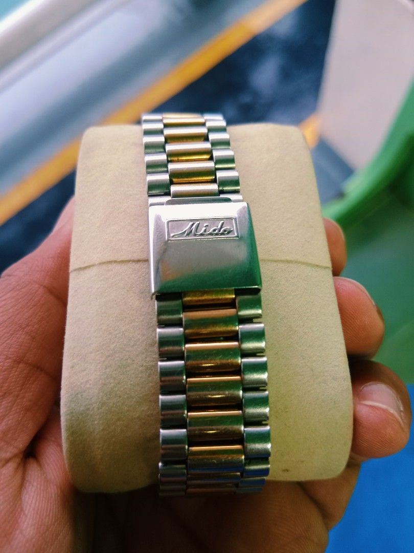 Vintage Mido commander president two tone, Men's Fashion, Watches ...