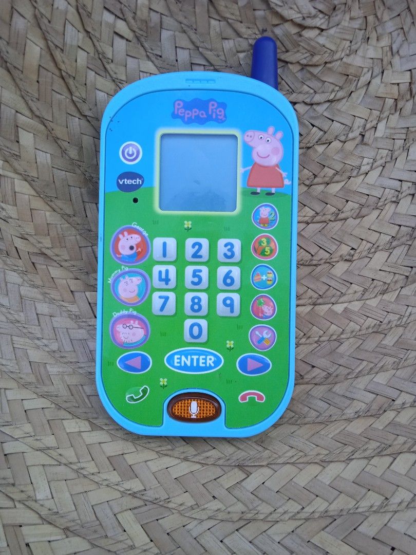 Vtech Peppa Pig Phone, Babies & Kids, Infant Playtime on Carousell