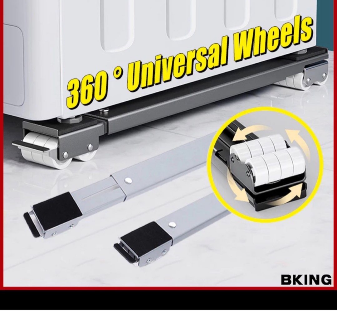 Washing machine fridge stand base roller, Furniture & Home Living ...