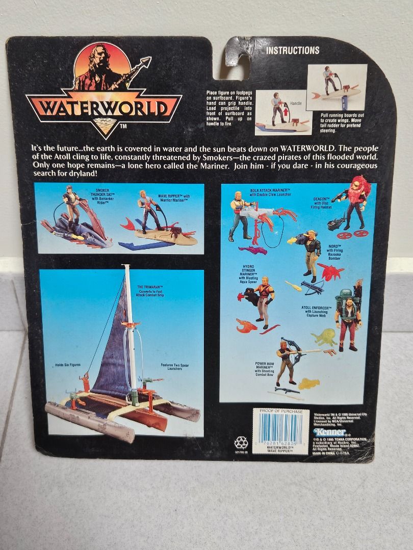 WATERWORLD Vintage Movie Action Figures (1995), Hobbies & Toys ...