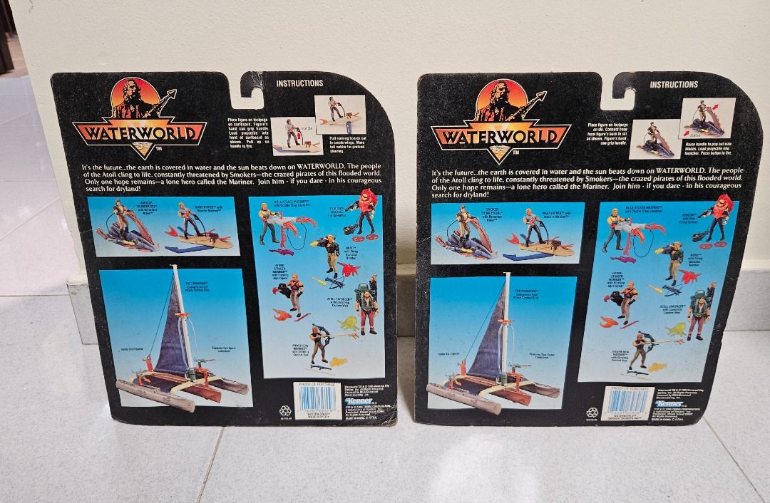 WATERWORLD Vintage Movie Action Figures (1995), Hobbies & Toys ...